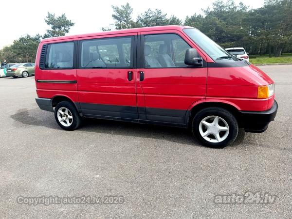 Red Volkswagen Multivan 1995 in Tallinn, with an engine capacity of 1.90 L and mileage of 267 thousand km for 2999 €, photo 8 on AUTOMOTO.COM.LV