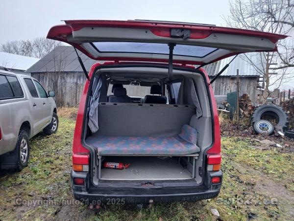Sarkans Volkswagen Multivan 1996 Tallina, ar dzinēja tilpumu 2.50 L un nobraukumu 306 tūkst. km par 3990 €, foto 6 vietnē AUTOMOTO.COM.LV