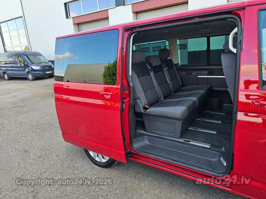 Sarkans Volkswagen Multivan 2011 Tartu, ar dzinēja tilpumu 2.00 L un nobraukumu 228 tūkst. km par 14990 €, foto 16 vietnē AUTOMOTO.COM.LV
