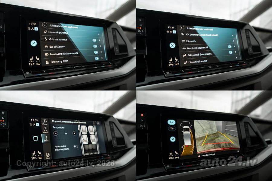 Volkswagen Multivan 2023 in Tartu, with an engine capacity of 1.40 L and mileage of 88 thousand km for 44900 €, photo 14 on AUTOMOTO.COM.LV