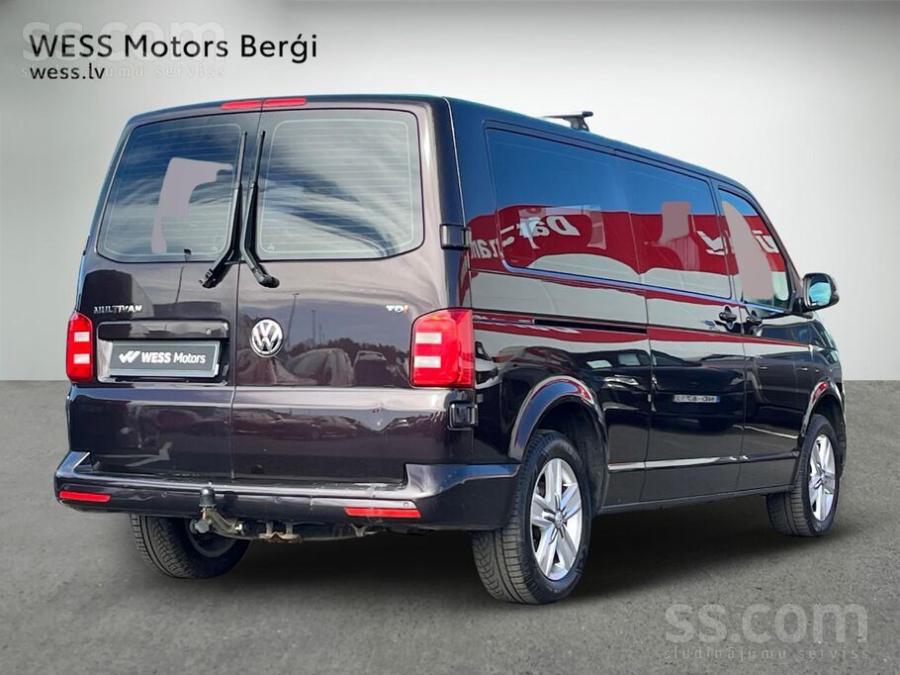 Violet Volkswagen Multivan 2016 in Riga, with an engine capacity of 2.00 L and mileage of 286 thousand km for 20200 €, photo 3 on AUTOMOTO.COM.LV