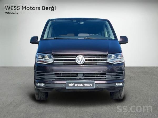 Violet Volkswagen Multivan 2016 in Riga, with an engine capacity of 2.00 L and mileage of 286 thousand km for 20200 €, photo 5 on AUTOMOTO.COM.LV