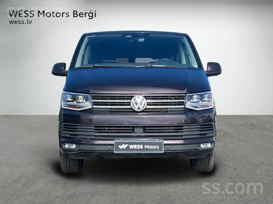 Violet Volkswagen Multivan 2016 in Riga, with an engine capacity of 2.00 L and mileage of 286 thousand km for 20200 €, photo 6 on AUTOMOTO.COM.LV