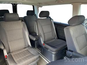 Violet Volkswagen Multivan 2016 in Riga, with an engine capacity of 2.00 L and mileage of 286 thousand km for 20200 €, photo 20 on AUTOMOTO.COM.LV