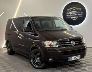 Violet Volkswagen Multivan 2010 in Marijampole, with an engine capacity of 1.97 L and mileage of 257 thousand km for 15999 €, photo  on AUTOMOTO.COM.LV