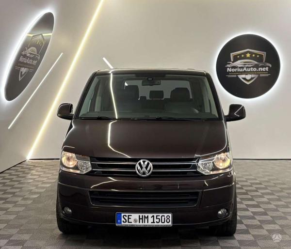 Violet Volkswagen Multivan 2010 in Marijampole, with an engine capacity of 1.97 L and mileage of 257 thousand km for 15999 €, photo 11 on AUTOMOTO.COM.LV