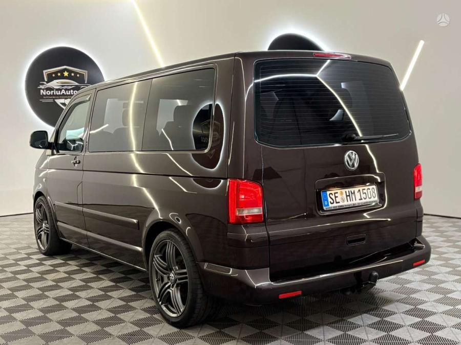 Violet Volkswagen Multivan 2010 in Marijampole, with an engine capacity of 1.97 L and mileage of 257 thousand km for 15999 €, photo 20 on AUTOMOTO.COM.LV