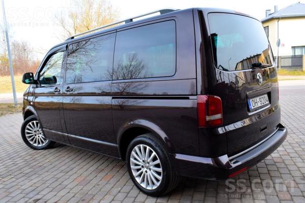 Violet Volkswagen Multivan 2013 in Riga, with an engine capacity of 2.00 L and mileage of 206 thousand km for 18790 €, photo 5 on AUTOMOTO.COM.LV