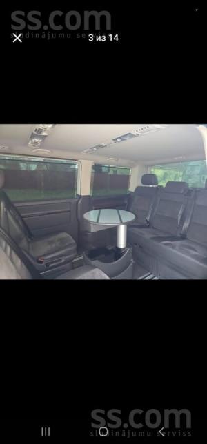 Violets Volkswagen Multivan 2015 Daugavpils, ar dzinēja tilpumu 2.00 L un nobraukumu 106 tūkst. km par 24500 €, foto 9 vietnē AUTOMOTO.COM.LV