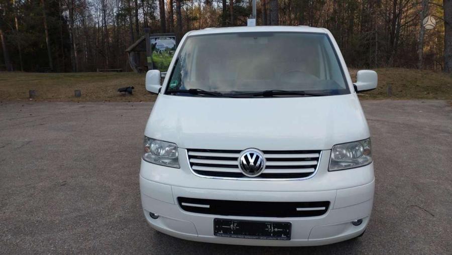 Balts Volkswagen Multivan 2007 Varėna, ar dzinēja tilpumu 2.50 L un nobraukumu 278 tūkst. km par 7900 €, foto 3 vietnē AUTOMOTO.COM.LV