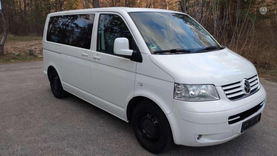 Balts Volkswagen Multivan 2007 Varėna, ar dzinēja tilpumu 2.50 L un nobraukumu 278 tūkst. km par 7900 €, foto 4 vietnē AUTOMOTO.COM.LV