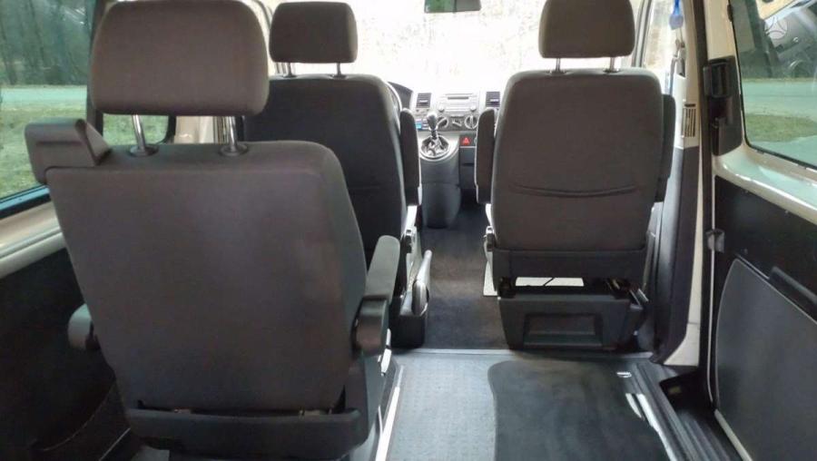 Balts Volkswagen Multivan 2007 Varėna, ar dzinēja tilpumu 2.50 L un nobraukumu 278 tūkst. km par 7900 €, foto 20 vietnē AUTOMOTO.COM.LV