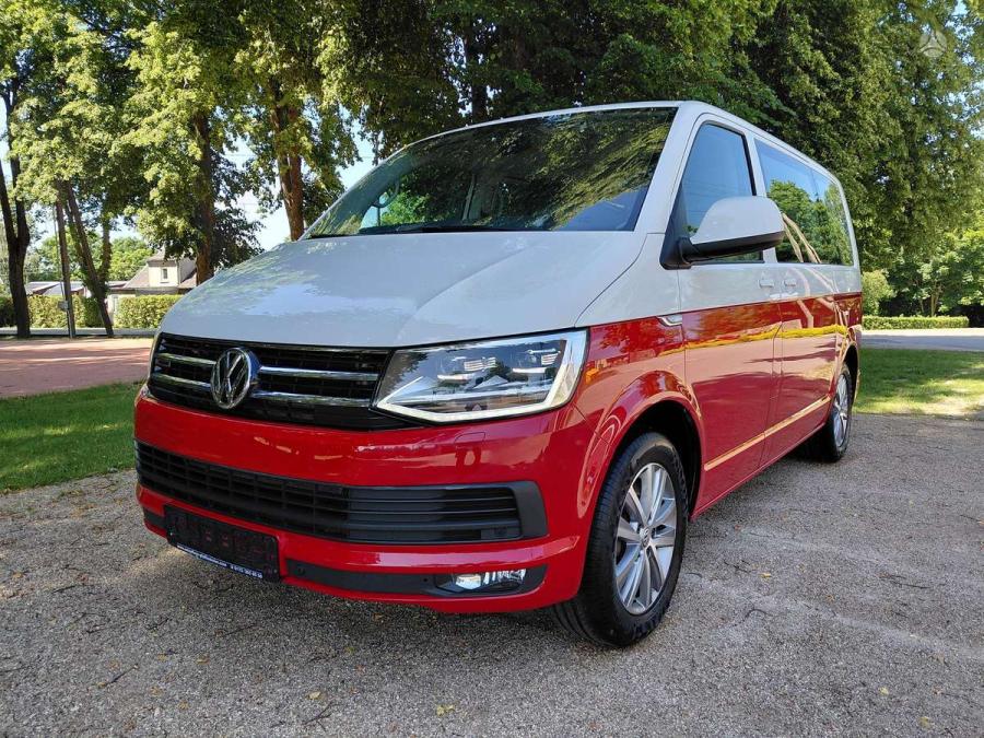 White Volkswagen Multivan 2016 in Vilkaviskis, with an engine capacity of 2.00 L and mileage of 210 thousand km for 22600 €, photo 17 on AUTOMOTO.COM.LV