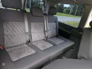 White Volkswagen Multivan 2021 in Kaisiadorys, with an engine capacity of 2.00 L and mileage of 190 thousand km for 27500 €, photo 16 on AUTOMOTO.COM.LV