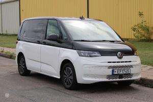 White Volkswagen Multivan 2022 in Vilnius, with an engine capacity of 1.40 L and mileage of 78 thousand km for 39200 €, photo  on AUTOMOTO.COM.LV