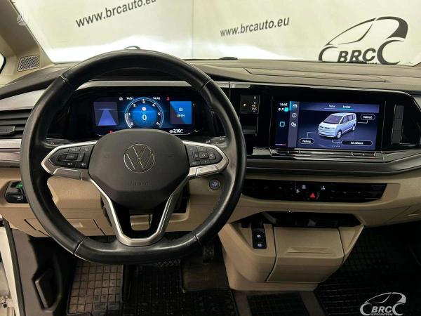 White Volkswagen Multivan 2023 in Vilnius, with an engine capacity of 1.97 L and mileage of 150 thousand km for 35900 €, photo 5 on AUTOMOTO.COM.LV