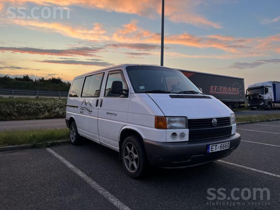 Balts Volkswagen Multivan 1993 Rīga, ar dzinēja tilpumu 1.90 L un nobraukumu 565 tūkst. km par 2500 €, foto 20 vietnē AUTOMOTO.COM.LV
