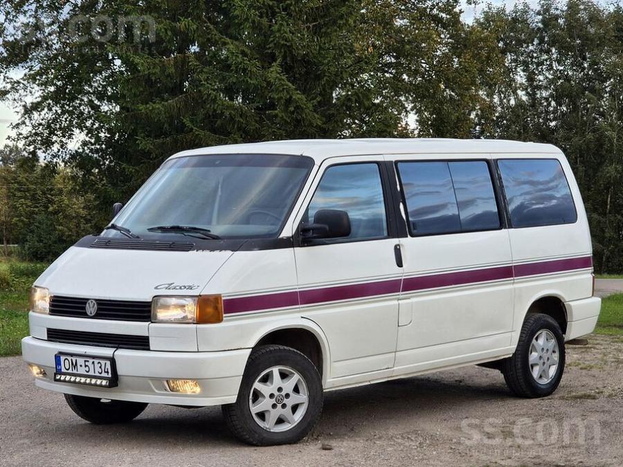 Balts Volkswagen Multivan 1994 Preiļi, ar dzinēja tilpumu 2.40 L un nobraukumu 0 tūkst. km par 4100 €, foto 1 vietnē AUTOMOTO.COM.LV