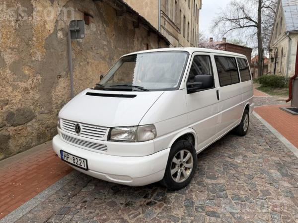 Белый Фольксваген Мультиван 1996 в Цесис, объемом двигателя 1.90 л и пробегом 546 тыс. км за 2890 €, фото 1 на AUTOMOTO.COM.LV