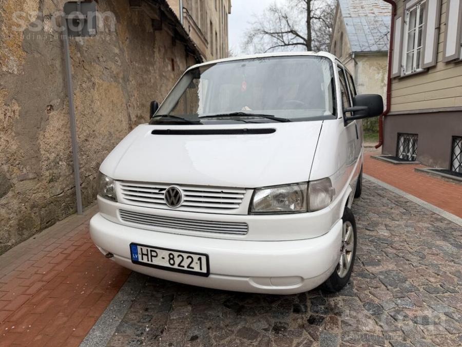 Белый Фольксваген Мультиван 1996 в Цесис, объемом двигателя 1.90 л и пробегом 546 тыс. км за 2890 €, фото 3 на AUTOMOTO.COM.LV