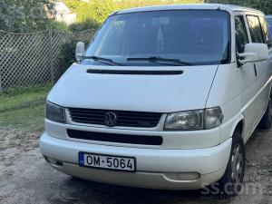 White Volkswagen Multivan 1997 in Riga, with an engine capacity of 2.50 L and mileage of 474 thousand km for 3000 €, photo 3 on AUTOMOTO.COM.LV