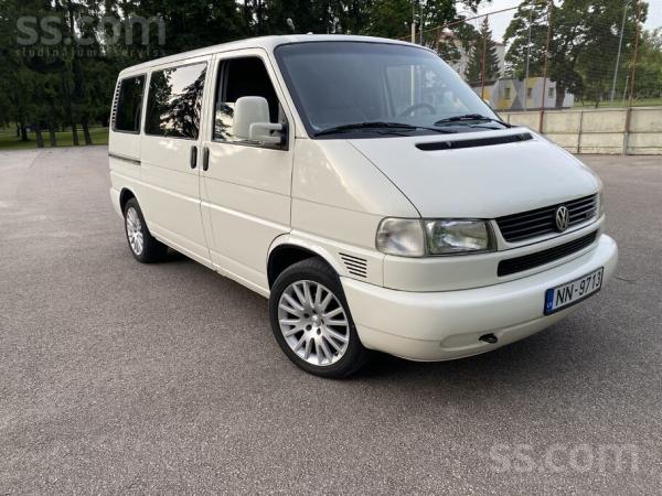 Balts Volkswagen Multivan 1997 Ludza, ar dzinēja tilpumu 2.50 L un nobraukumu 0 tūkst. km par 5500 €, foto 1 vietnē AUTOMOTO.COM.LV