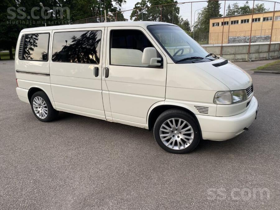 Balts Volkswagen Multivan 1997 Ludza, ar dzinēja tilpumu 2.50 L un nobraukumu 0 tūkst. km par 5500 €, foto 3 vietnē AUTOMOTO.COM.LV