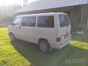 Balts Volkswagen Multivan 1999 Cēsis, ar dzinēja tilpumu 2.50 L un nobraukumu 333 tūkst. km par 4700 €, foto 2 vietnē AUTOMOTO.COM.LV