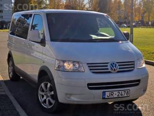 White Volkswagen Multivan 2007 in Jelgava, with an engine capacity of 2.50 L and mileage of 350 thousand km for 6100 €, photo  on AUTOMOTO.COM.LV