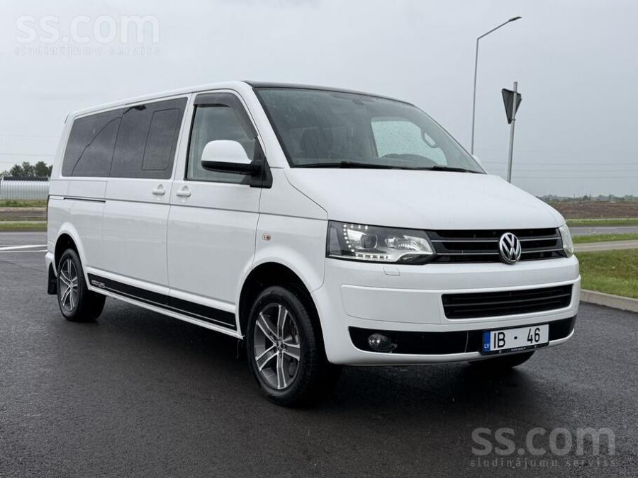 Balts Volkswagen Multivan 2013 Liepāja, ar dzinēja tilpumu 2.00 L un nobraukumu 361 tūkst. km par 19900 €, foto 1 vietnē AUTOMOTO.COM.LV