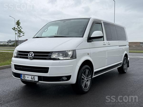 White Volkswagen Multivan 2013 in Liepaja, with an engine capacity of 2.00 L and mileage of 361 thousand km for 19900 €, photo 3 on AUTOMOTO.COM.LV