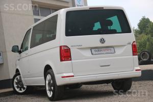 White Volkswagen Multivan 2016 in Tukums, with an engine capacity of 2.00 L and mileage of 243 thousand km for 19568 €, photo 4 on AUTOMOTO.COM.LV
