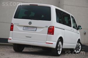 White Volkswagen Multivan 2016 in Tukums, with an engine capacity of 2.00 L and mileage of 243 thousand km for 19568 €, photo 6 on AUTOMOTO.COM.LV