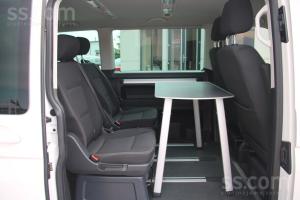 White Volkswagen Multivan 2016 in Tukums, with an engine capacity of 2.00 L and mileage of 243 thousand km for 19568 €, photo 13 on AUTOMOTO.COM.LV