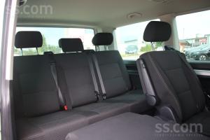 White Volkswagen Multivan 2016 in Tukums, with an engine capacity of 2.00 L and mileage of 243 thousand km for 19568 €, photo 15 on AUTOMOTO.COM.LV