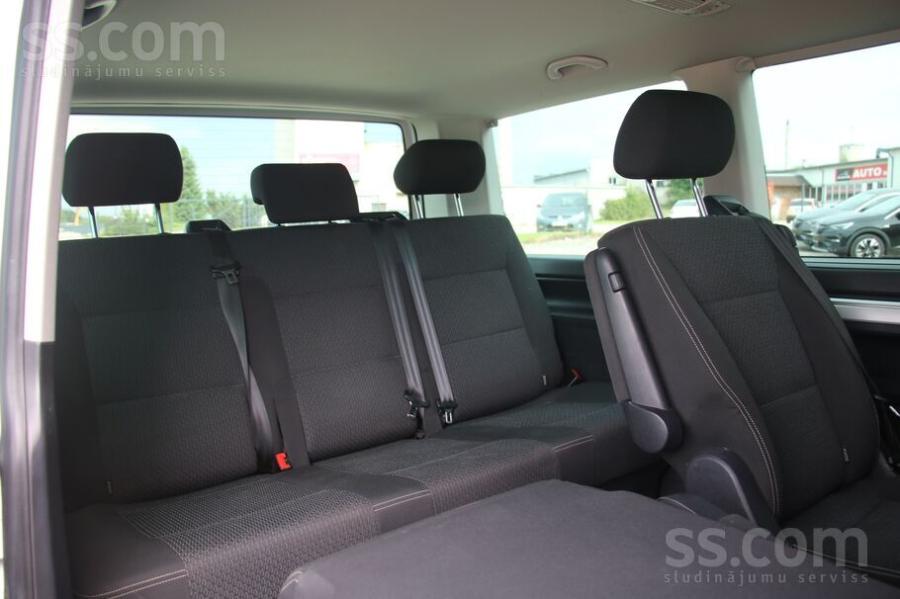 White Volkswagen Multivan 2016 in Tukums, with an engine capacity of 2.00 L and mileage of 243 thousand km for 19568 €, photo 15 on AUTOMOTO.COM.LV