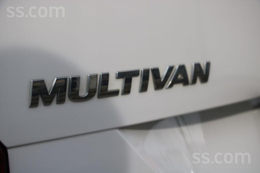 White Volkswagen Multivan 2016 in Tukums, with an engine capacity of 2.00 L and mileage of 243 thousand km for 19568 €, photo 26 on AUTOMOTO.COM.LV