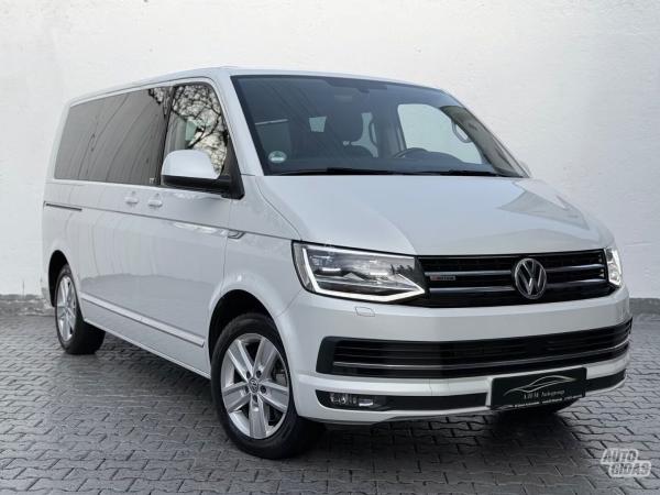 White Volkswagen Multivan 2016 in Tallinn, with an engine capacity of 2.00 L and mileage of 190 thousand km for 29999 €, photo 2 on AUTOMOTO.COM.LV