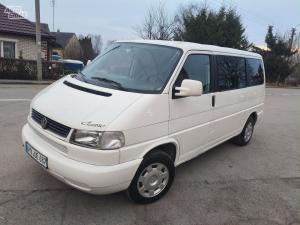 Balts Volkswagen Multivan 1997 Joniškis, ar dzinēja tilpumu 1.90 L un nobraukumu 227 tūkst. km par 3499 €, foto 16 vietnē AUTOMOTO.COM.LV