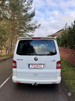 Balts Volkswagen Multivan 2007 Kauņa, ar dzinēja tilpumu 2.46 L un nobraukumu 361 tūkst. km par 7900 €, foto 2 vietnē AUTOMOTO.COM.LV