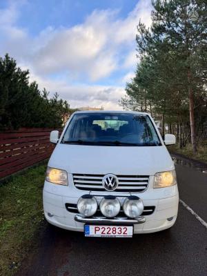 Balts Volkswagen Multivan 2007 Kauņa, ar dzinēja tilpumu 2.46 L un nobraukumu 360 tūkst. km par 7900 €, foto 5 vietnē AUTOMOTO.COM.LV