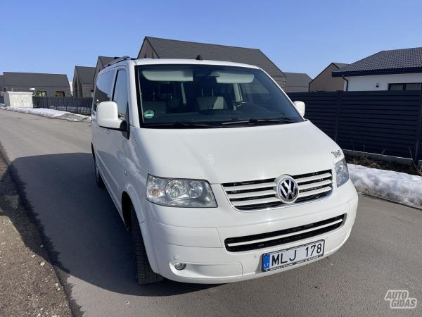 Balts Volkswagen Multivan 2008 Klaipėda, ar dzinēja tilpumu 2.50 L un nobraukumu 256 tūkst. km par 6400 €, foto 2 vietnē AUTOMOTO.COM.LV