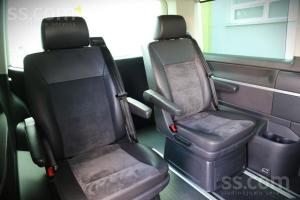 White Volkswagen Multivan 2011 in Riga, with an engine capacity of 2.00 L and mileage of 286 thousand km for 10995 €, photo 16 on AUTOMOTO.COM.LV