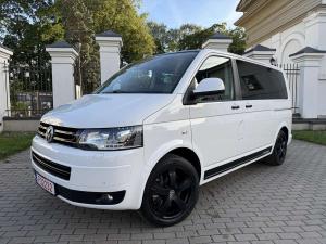 White Volkswagen Multivan 2012 in Vilnius, with an engine capacity of 1.97 L and mileage of 142 thousand km for 18200 €, photo  on AUTOMOTO.COM.LV