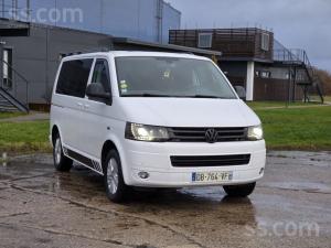 White Volkswagen Multivan 2013 in Riga, with an engine capacity of 2.00 L and mileage of 231 thousand km for 17450 €, photo 2 on AUTOMOTO.COM.LV