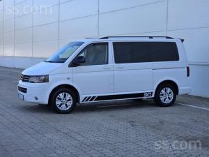 White Volkswagen Multivan 2013 in Riga, with an engine capacity of 2.00 L and mileage of 231 thousand km for 16990 €, photo 10 on AUTOMOTO.COM.LV