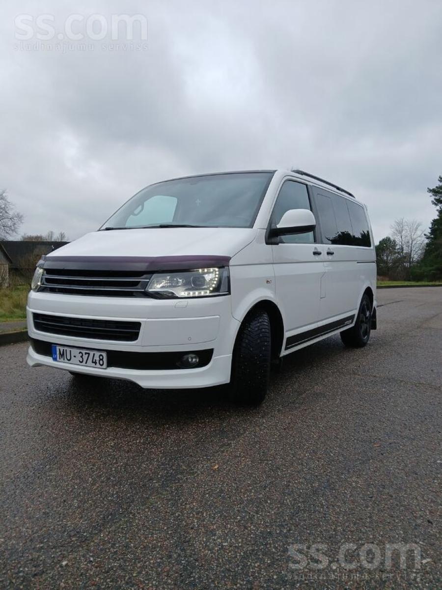 Balts Volkswagen Multivan 2014 Ventspils, ar dzinēja tilpumu 2.00 L un nobraukumu 355 tūkst. km par 16000 €, foto 3 vietnē AUTOMOTO.COM.LV