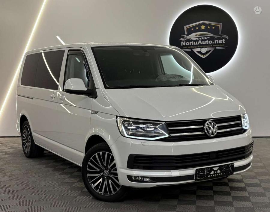 Balts Volkswagen Multivan 2016 Marijampole, ar dzinēja tilpumu 1.97 L un nobraukumu 290 tūkst. km par 20950 €, foto 1 vietnē AUTOMOTO.COM.LV