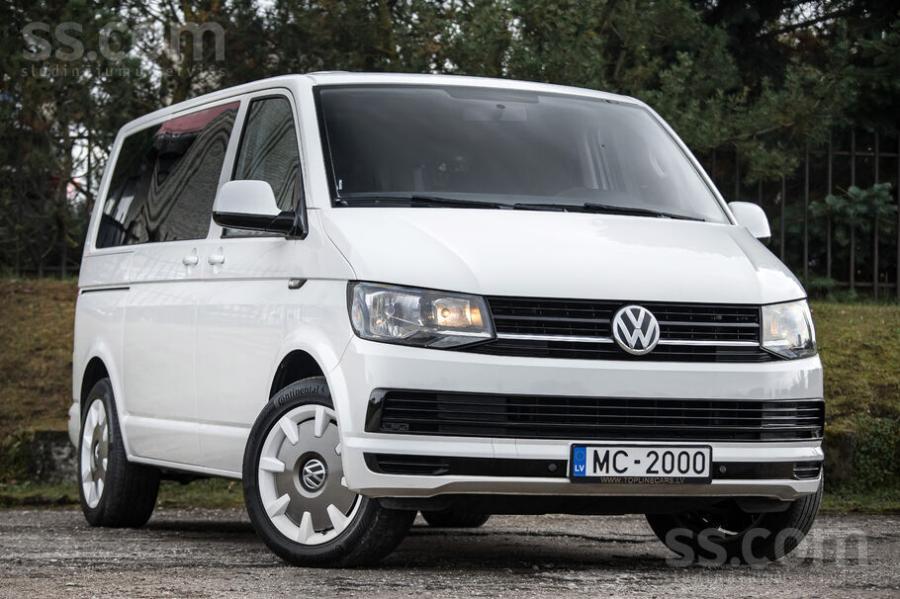 Balts Volkswagen Multivan 2016 Tukums, ar dzinēja tilpumu 2.00 L un nobraukumu 0 tūkst. km par 17000 €, foto 1 vietnē AUTOMOTO.COM.LV