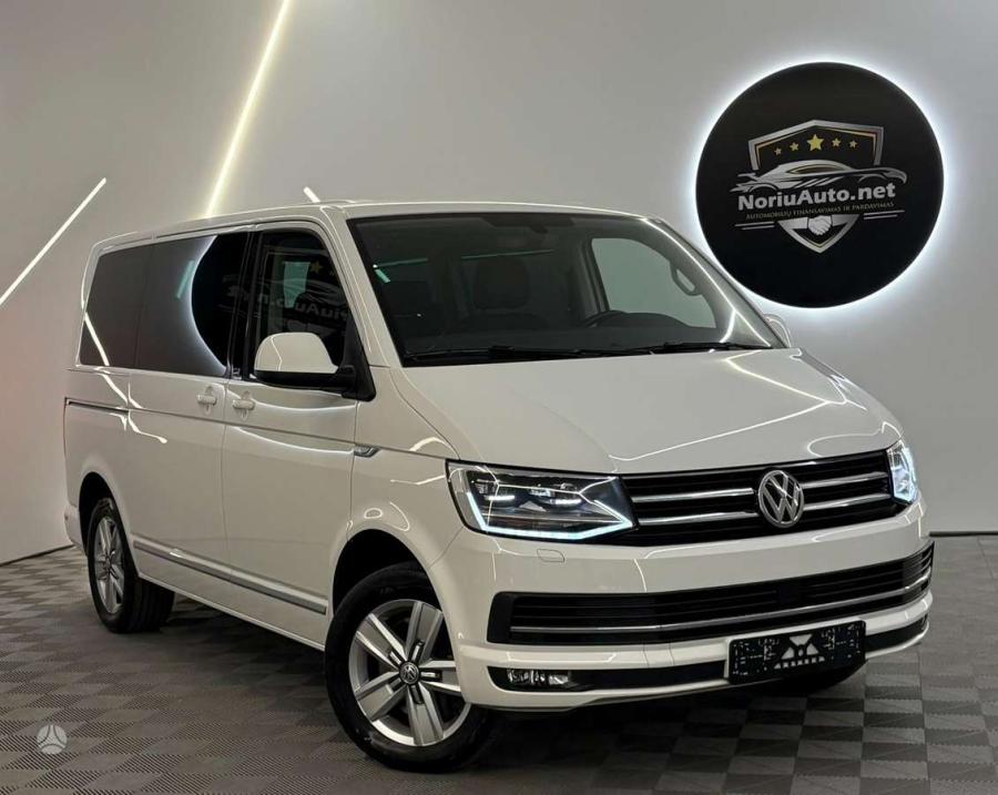 Balts Volkswagen Multivan 2017 Marijampole, ar dzinēja tilpumu 1.97 L un nobraukumu 174 tūkst. km par 24750 €, foto 1 vietnē AUTOMOTO.COM.LV